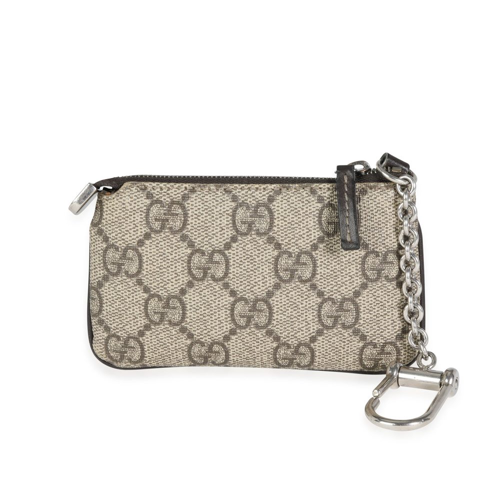 Gucci Gg Supreme Key Pouch - Gem